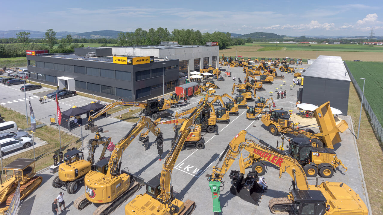 Messe: Besucheransturm bei Zeppelin Österreich in Linz | INDUSTRIEMAGAZIN