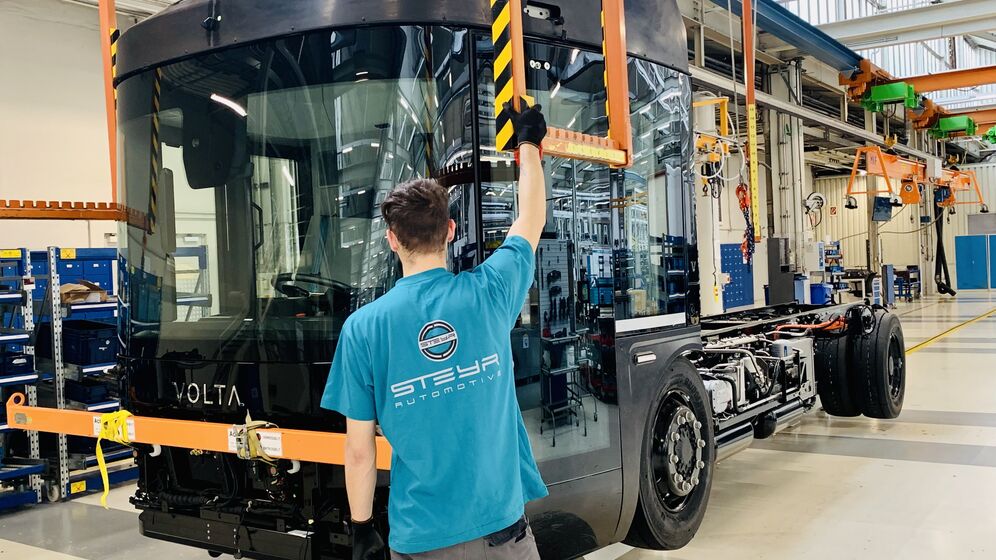 Steyr Automotive: Serienproduktion des Volta-LKW… | INDUSTRIEMAGAZIN
