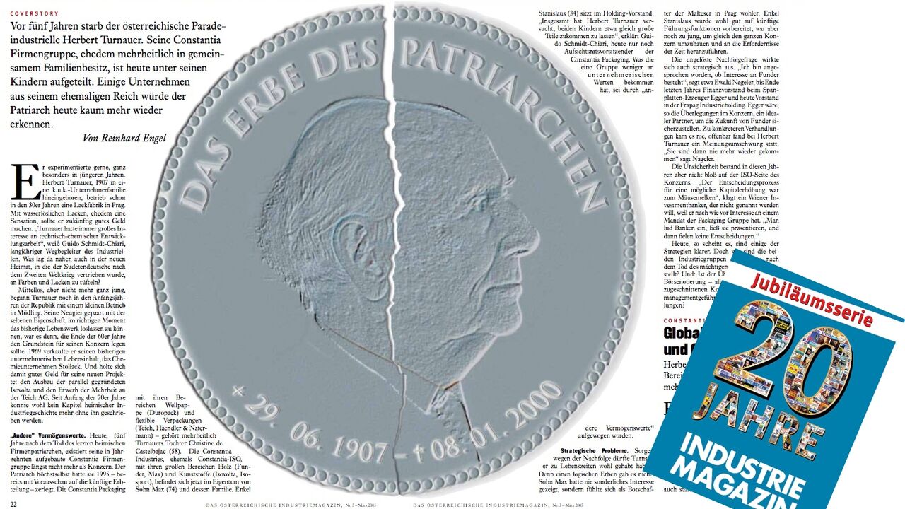 30 Jahre INDUSTRIEMAGAZIN: Das Erbe des Patriarchen Herbert Turnauer ...